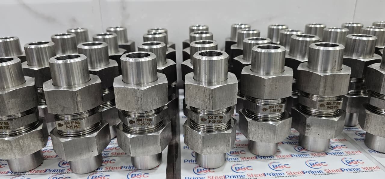 SS 304 Hydraulic Weldable Coupling 25NB 3000# | High-Pressure Fittings