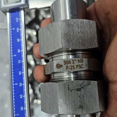 SS 304 Hydraulic Weldable Coupling 25NB 3000# | High-Pressure Fittings