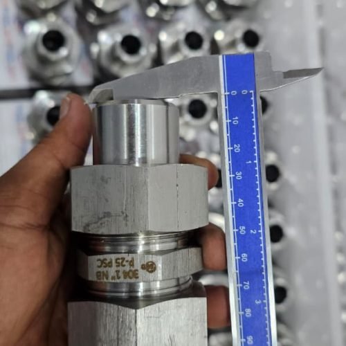 SS 304 Hydraulic Weldable Coupling 25NB 3000# | High-Pressure Fittings